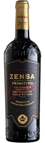 Wino Zensa Primitivo bio 0,75L / 14% - sklep ALEEKS ALKOHOLE