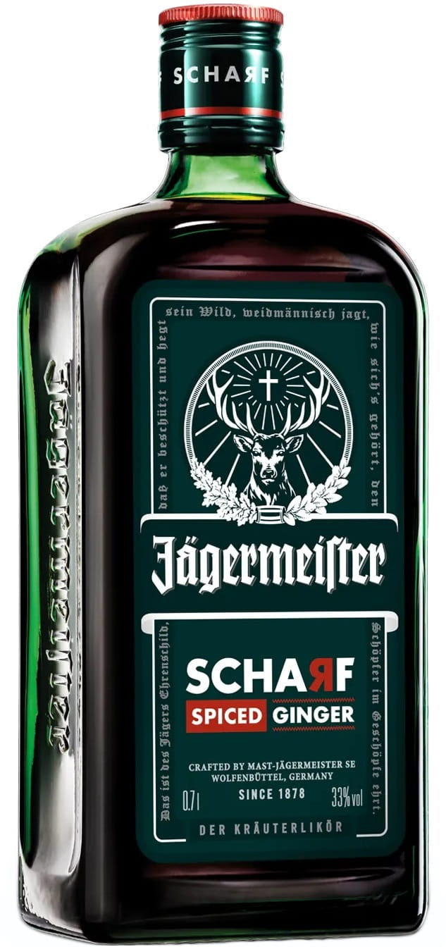 Jägermeister Scharf Spiced Ginger 1L / 33% - sklep ALEEKS ALKOHOLE