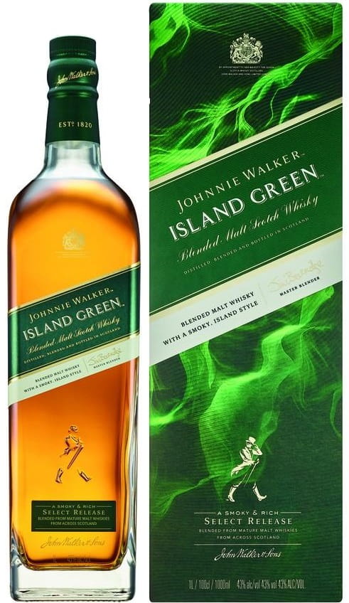 Johnnie Walker Island Green 1L / 43% - sklep ALEEKS ALKOHOLE