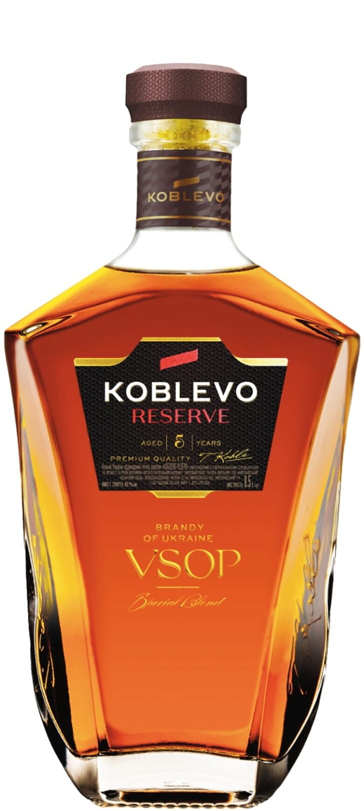 Brandy Koblevo VSOP 5 yo 0,5L / 40% - sklep ALEEKS ALKOHOLE