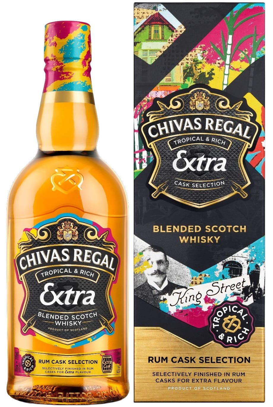 Whisky Chivas Regal Extra Rum Cask 0,7L / 40% - sklep ALEEKS ALKOHOLE